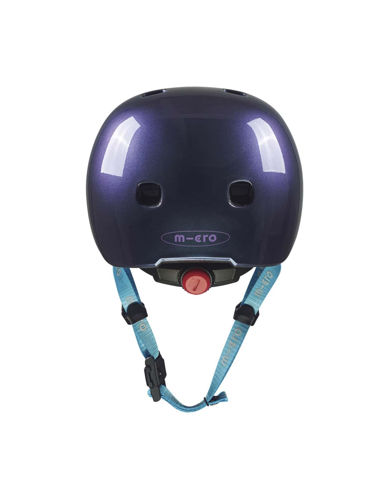 Micro Helmet Neonchrome Blue S (48-54cm) — White and Black Trading